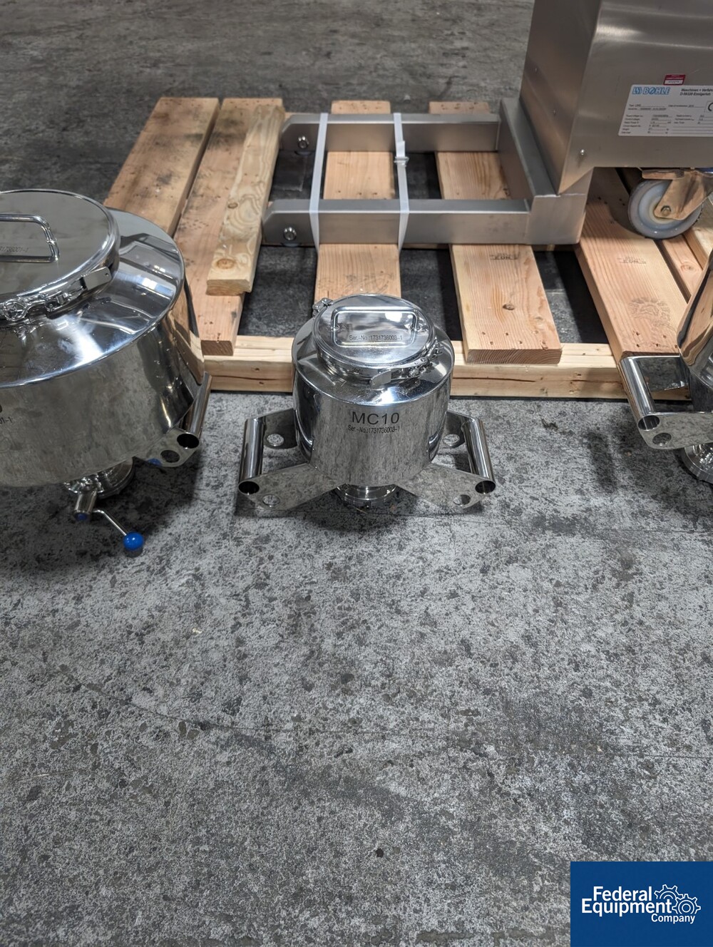 Bohle Bin Blender, Model LM40 | Federal Equipment Company