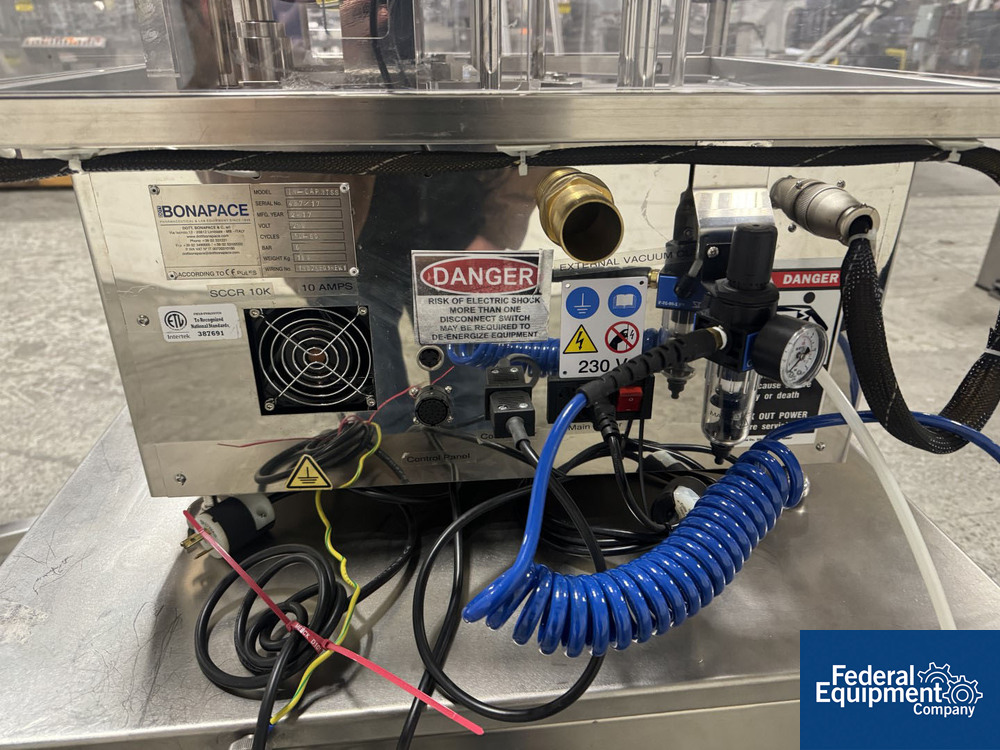 Dott Bonapace Capsule Filler, Model IN-CAP 3TSS | Federal Equipment Company