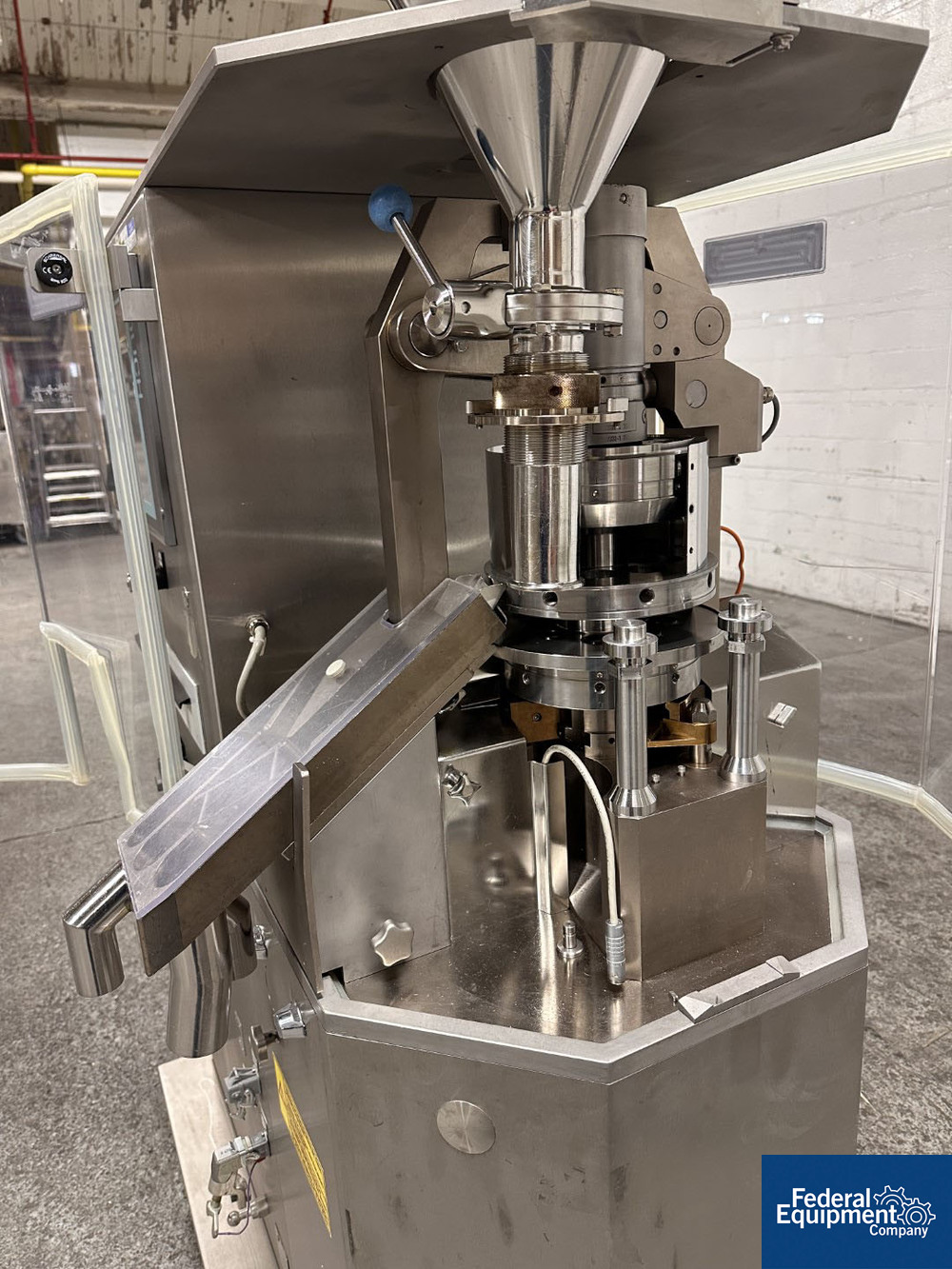 Korsch XL100 Rotary Tablet Press, D & B Turrets | Federal Equipment Company