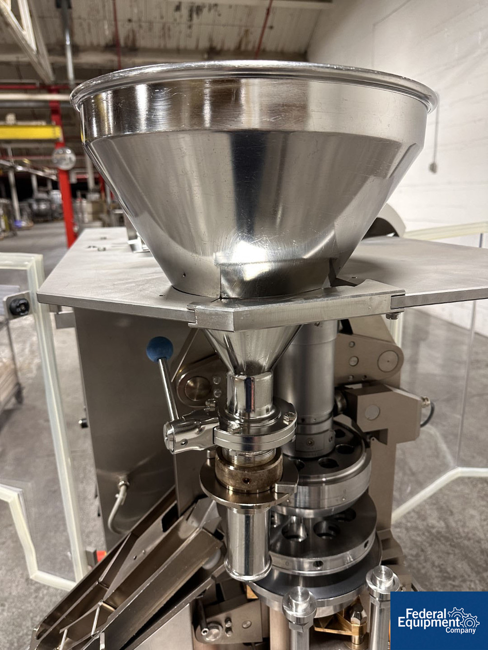 Korsch XL100 Rotary Tablet Press, D & B Turrets | Federal Equipment Company