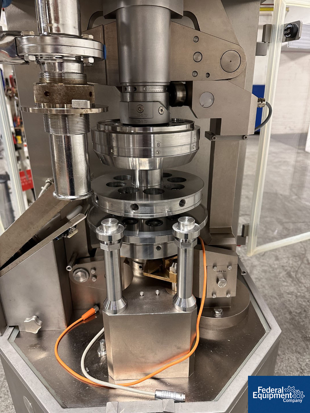 Korsch XL100 Rotary Tablet Press, D & B Turrets | Federal Equipment Company