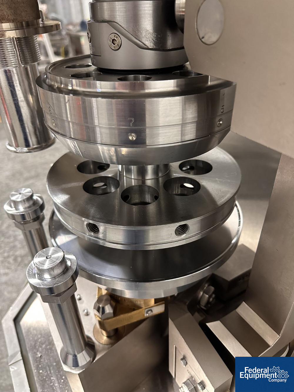 Korsch XL100 Rotary Tablet Press, D & B Turrets | Federal Equipment Company