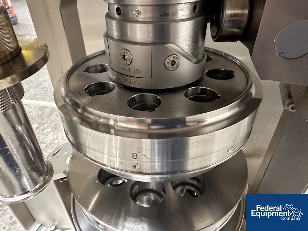 Korsch XL100 Rotary Tablet Press, D & B Turrets | Federal Equipment Company
