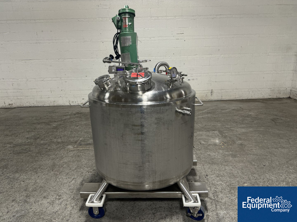 600 Liter Precision Stainless Reactor, 316L S/S, 45/100# | Federal ...