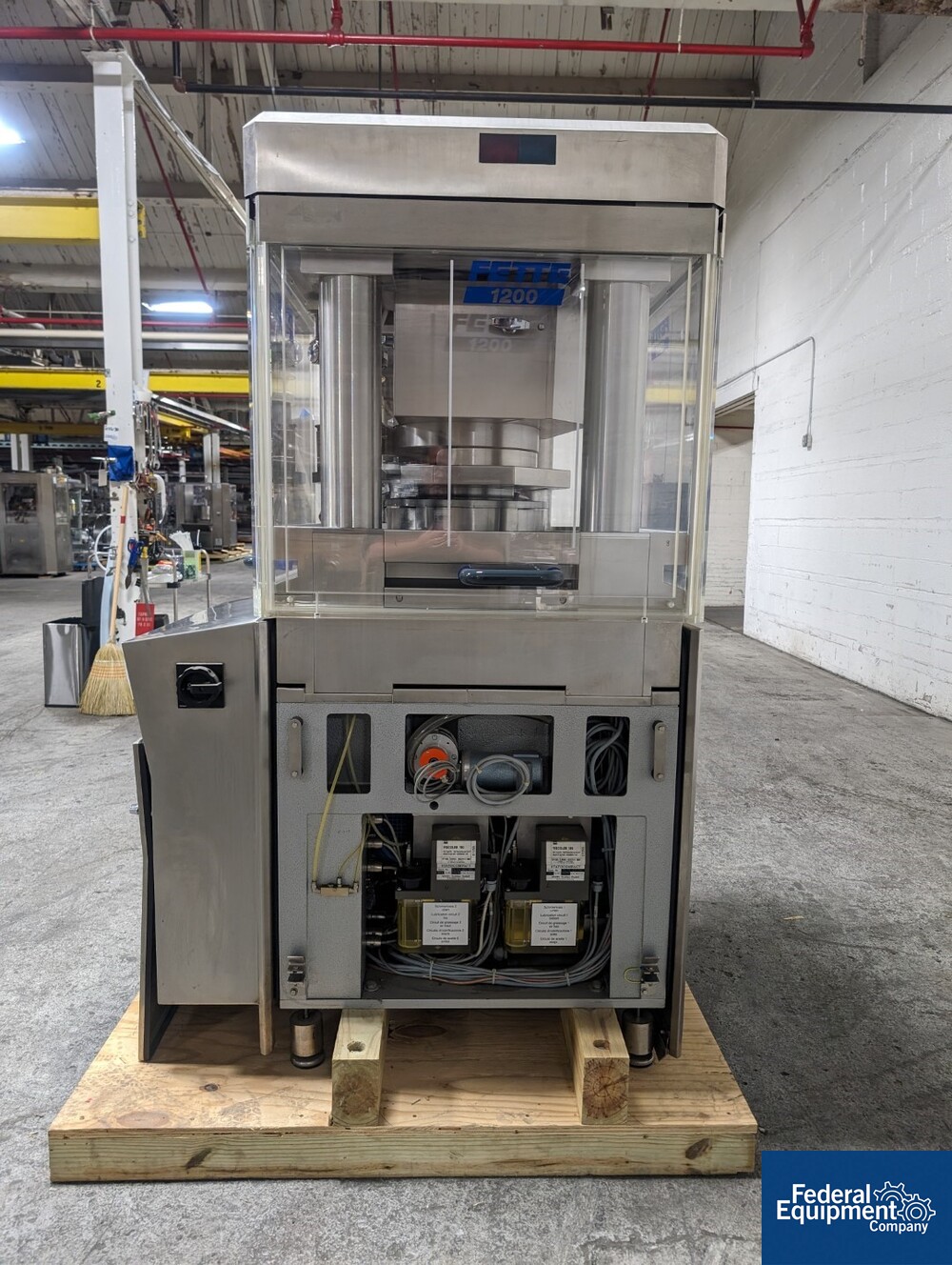 Fette 1200 Rotary Tablet Press | Federal Equipment Company