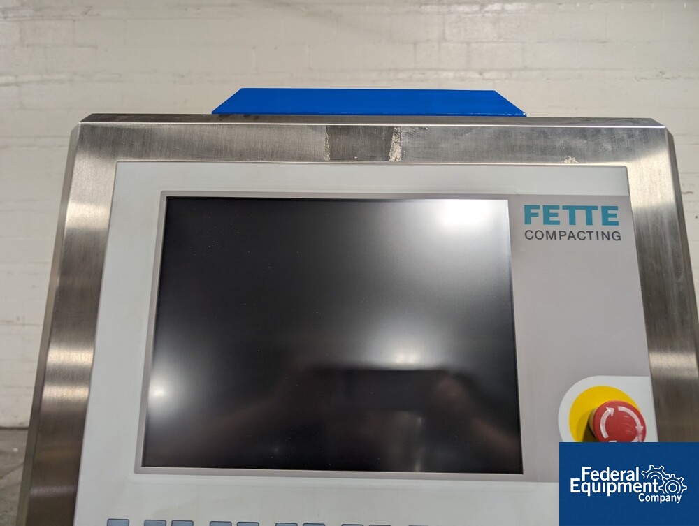 Fette 1200 Rotary Tablet Press | Federal Equipment Company