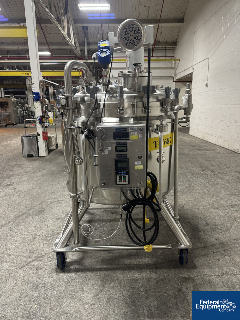 500 Liter DCI Reactor, Hastelloy C22, 45/150# | Federal Equipment Company
