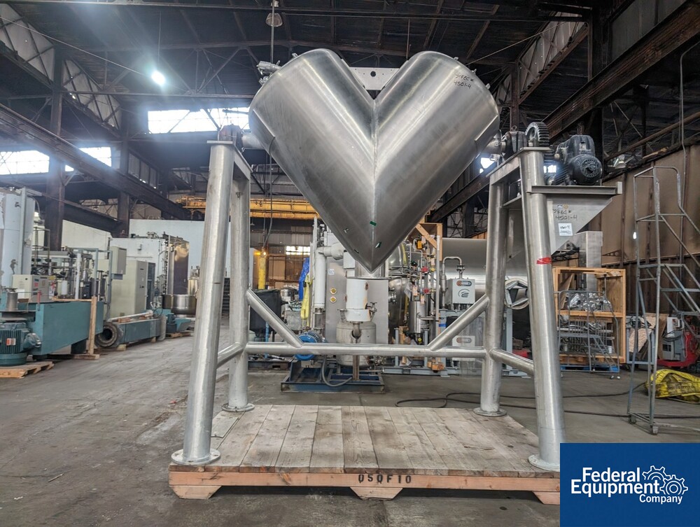 40 Cu Ft A&M Twin Shell Blender, S/S | Federal Equipment Company