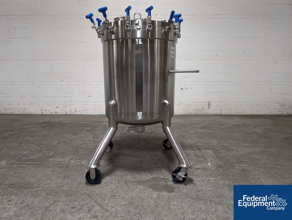 100 Gal Feldmeier Receiver Tank, S/S, 60# | Federal Equipment Company