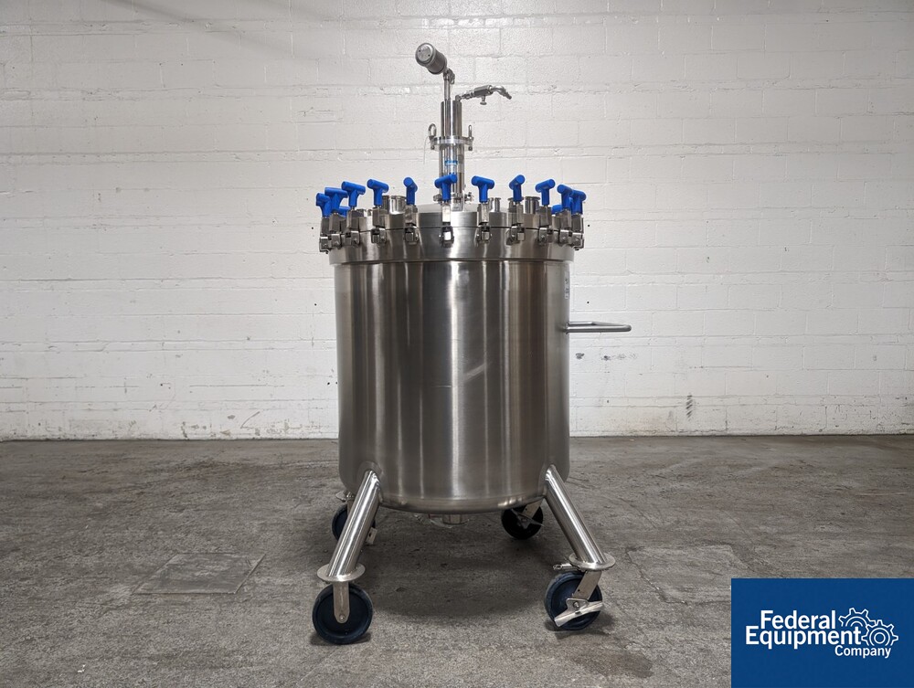 160 Gal Feldmeier Agitated Receiver Tank, 316L S/S, 60# | Federal ...