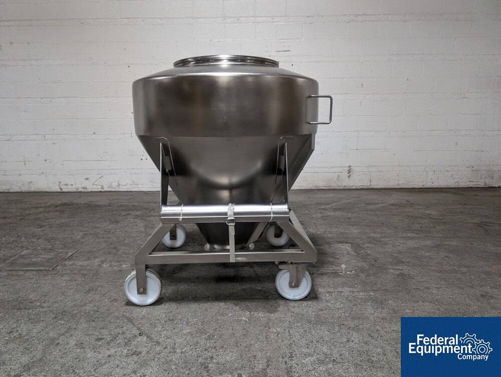 600 Liter LB Bohle Bin, MCL-600, S/S | Federal Equipment Company