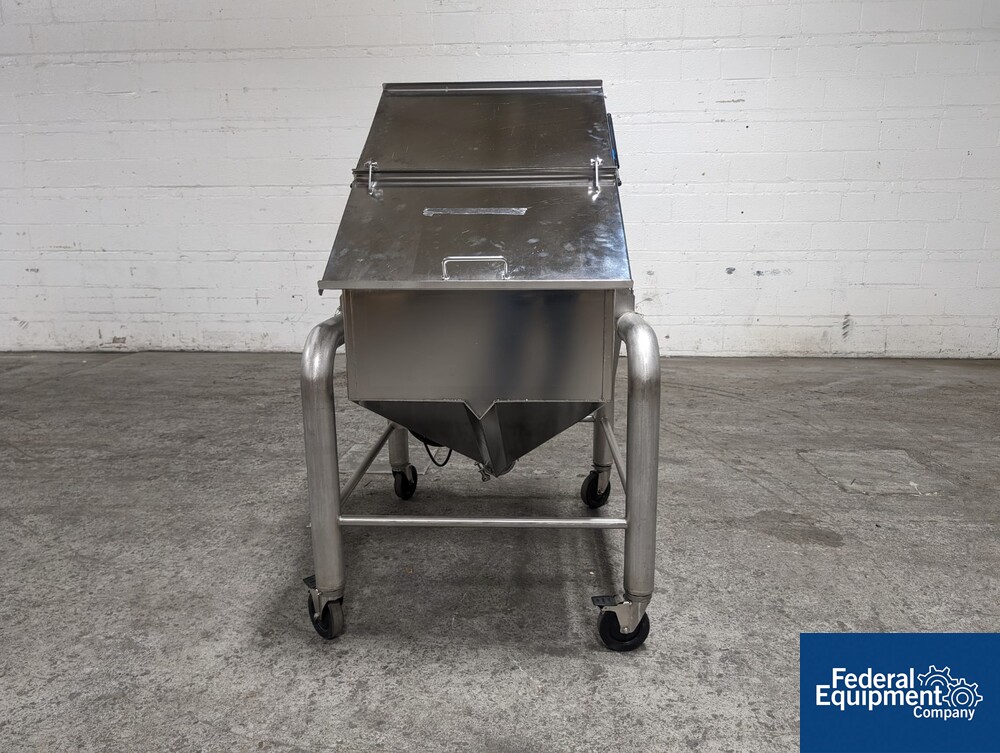 Portable Stainless Steel Powder Bin | Federal Equipment Company