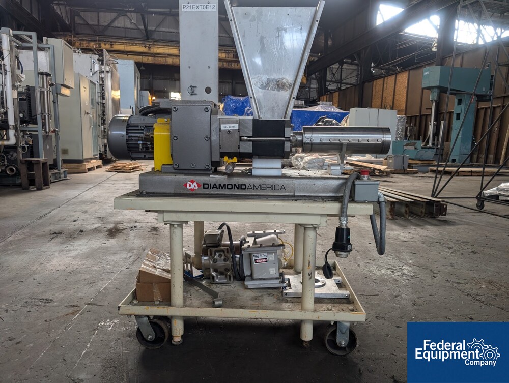 2" Diamond American Extruder, Model TF200, 5 HP | Federal Equipment Company