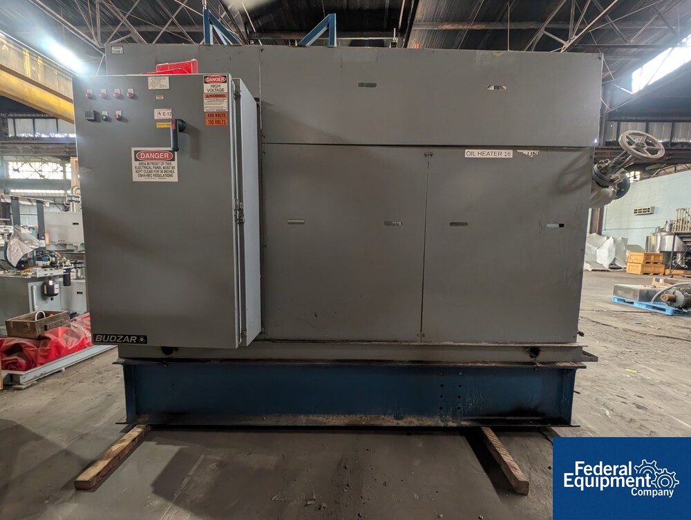 275 kW Budzar Hot Oil Unit, Model 1OT-275125-GOM-SP | Federal Equipment ...