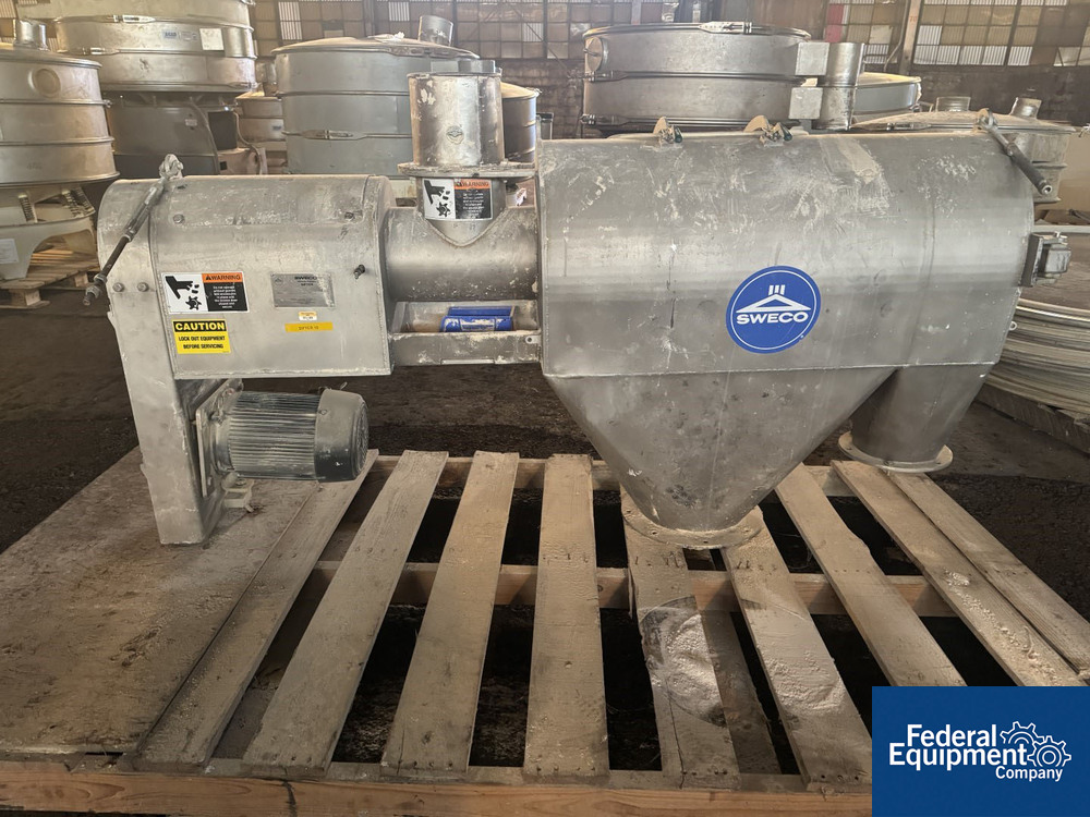 CS8S Sweco centrifugal Sifter, S/S | Federal Equipment Company