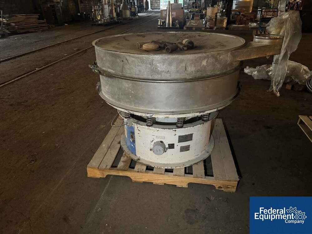 48" Sweco Screen, S/S, 1 Deck | Federal Equipment Company