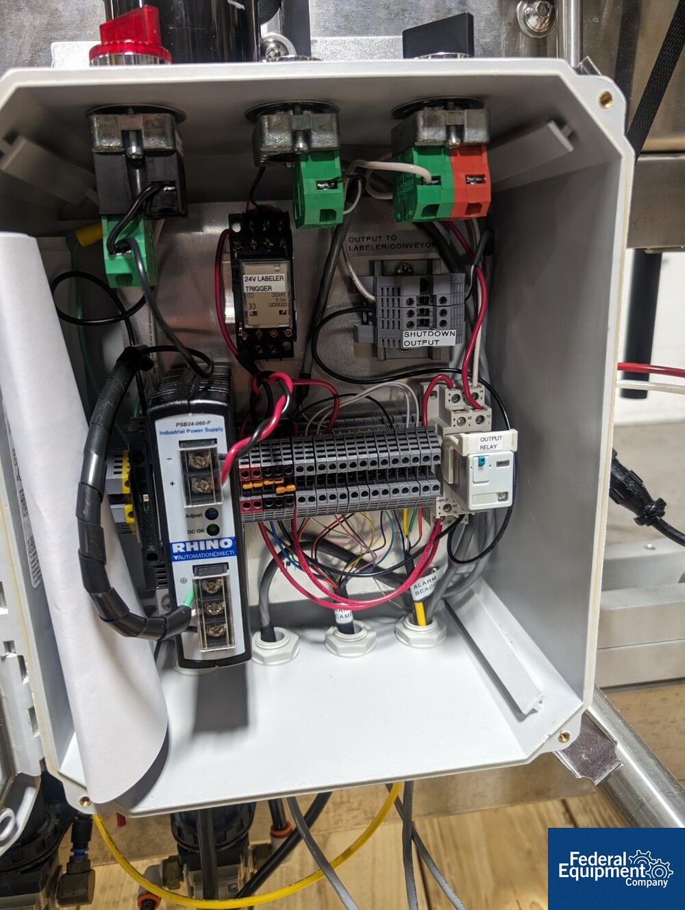 Quadrel Labeler, Model Moduline 3 Roller | Federal Equipment Company