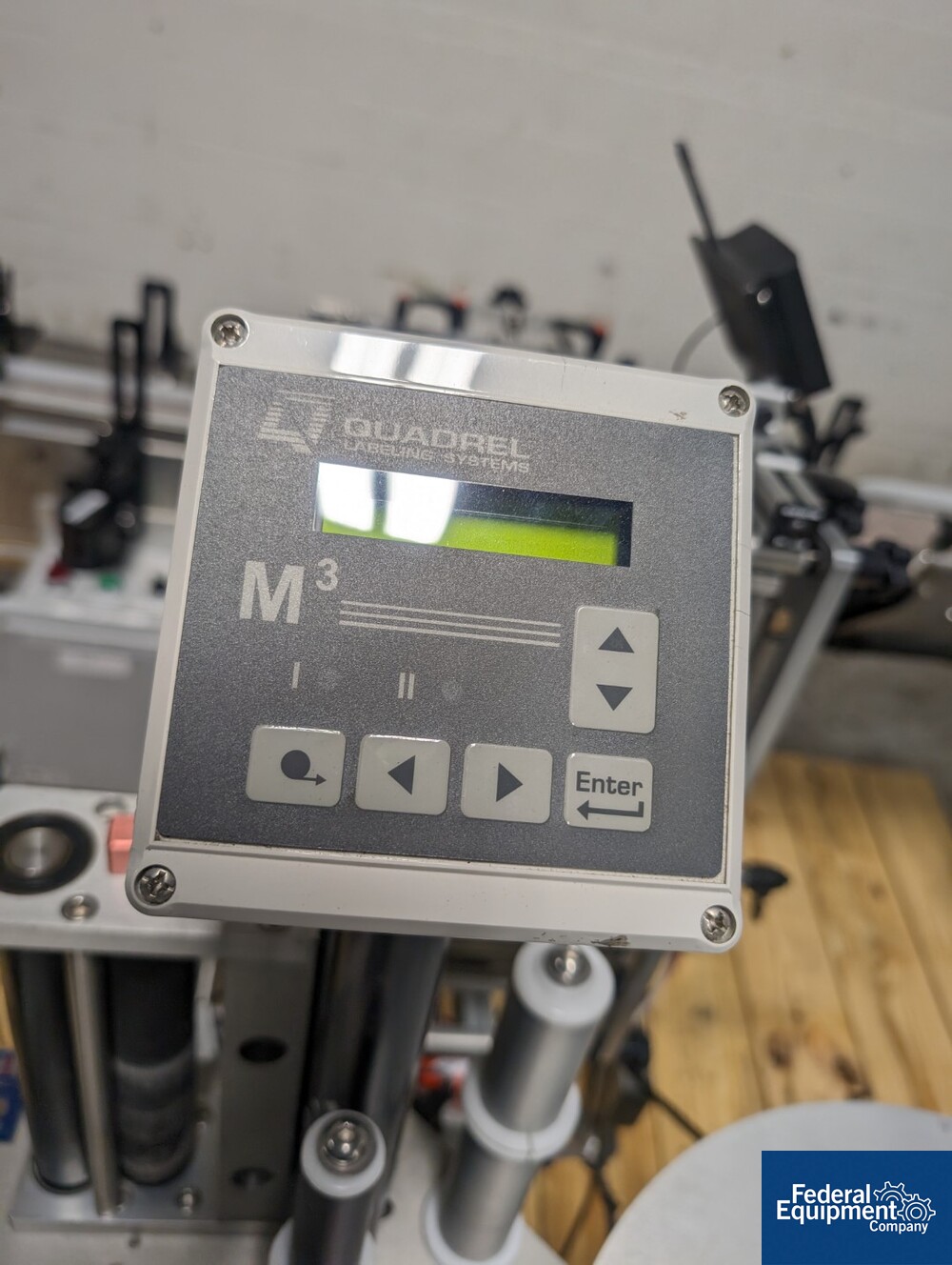 Quadrel Labeler, Model Moduline 3 Roller | Federal Equipment Company