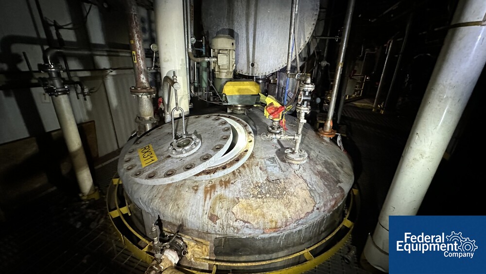 4,000 Gal Four Corp Reactor, 304 S/S, 100/90# | Federal Equipment Company