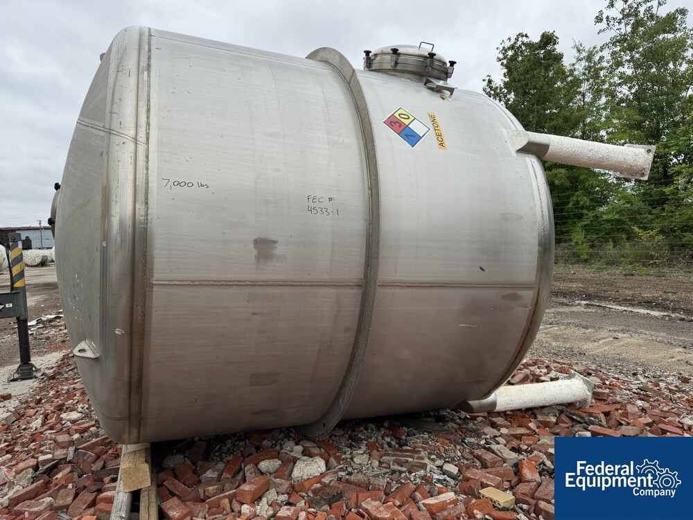 4,700 Gal Apache Receiver Tank, 316 S/S | Federal Equipment Company