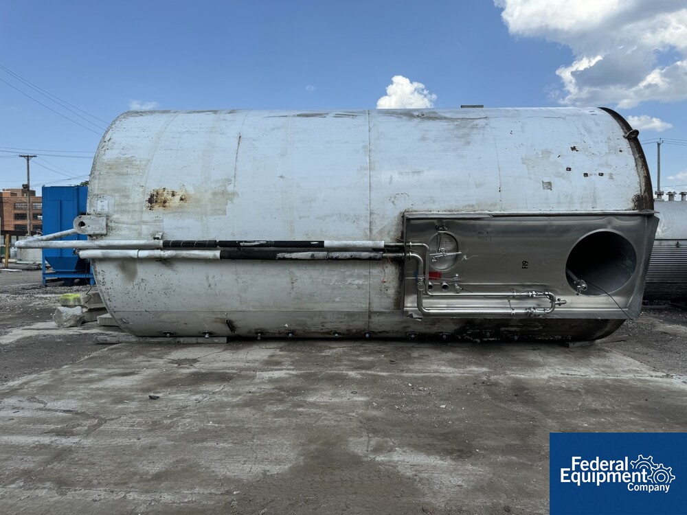 15,000 Gal DCI Storage Tank, 304 S/S, 150# Jacket | Federal Equipment ...