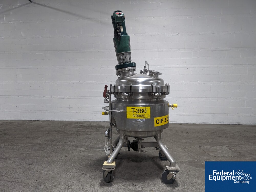 150 Liter Mueller Reactor, 316L, 45/75# | Federal Equipment Company