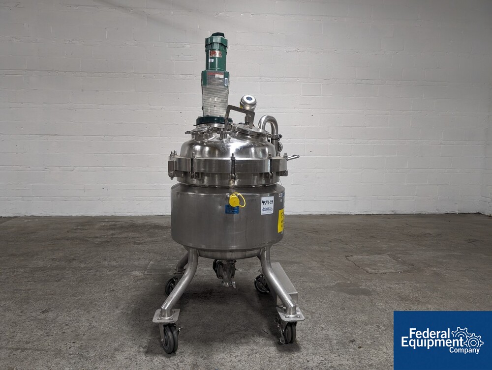 150 Liter Mueller Reactor, 316L S/S, 45/75# | Federal Equipment Company