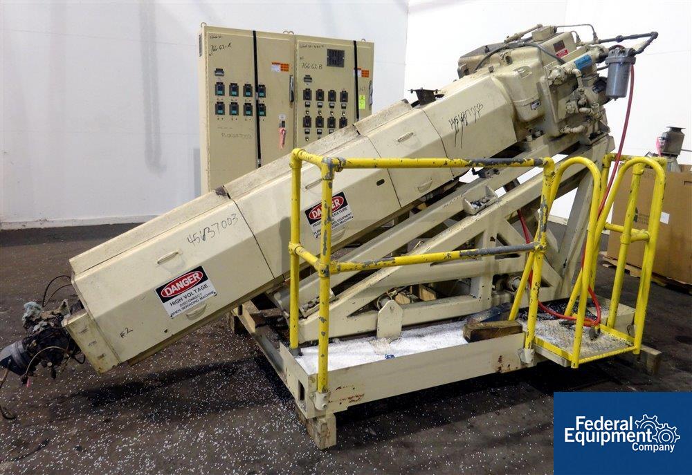 3.5" GRAHAM EXTRUDER, 24:1 L/D, 100 HP | Federal Equipment Company