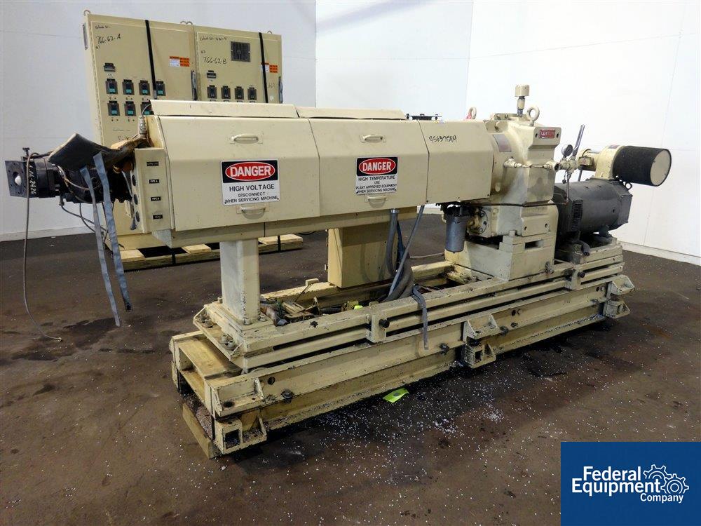 2.5" GRAHAM EXTRUDER, 24:1 L/D, 100 HP | Federal Equipment Company