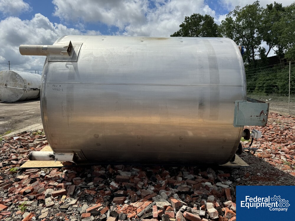 4,500 Gal Walker Stainless Mix Tank, 304 & 316 S/S | Federal Equipment ...