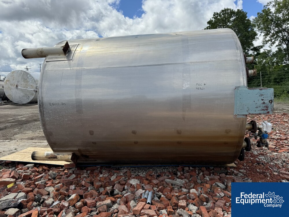 4,500 Gal Walker Stainless Mix Tank, S/S | Federal Equipment Company