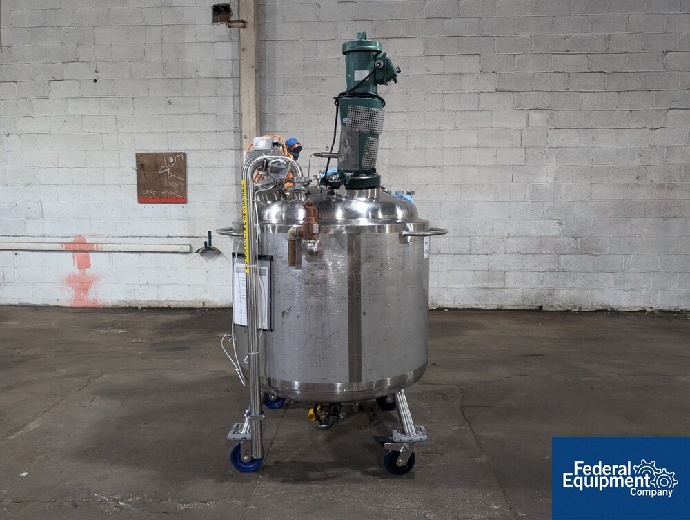 450 Liter Precision Stainless Reactor, 316L S/S, 45/100# | Federal ...