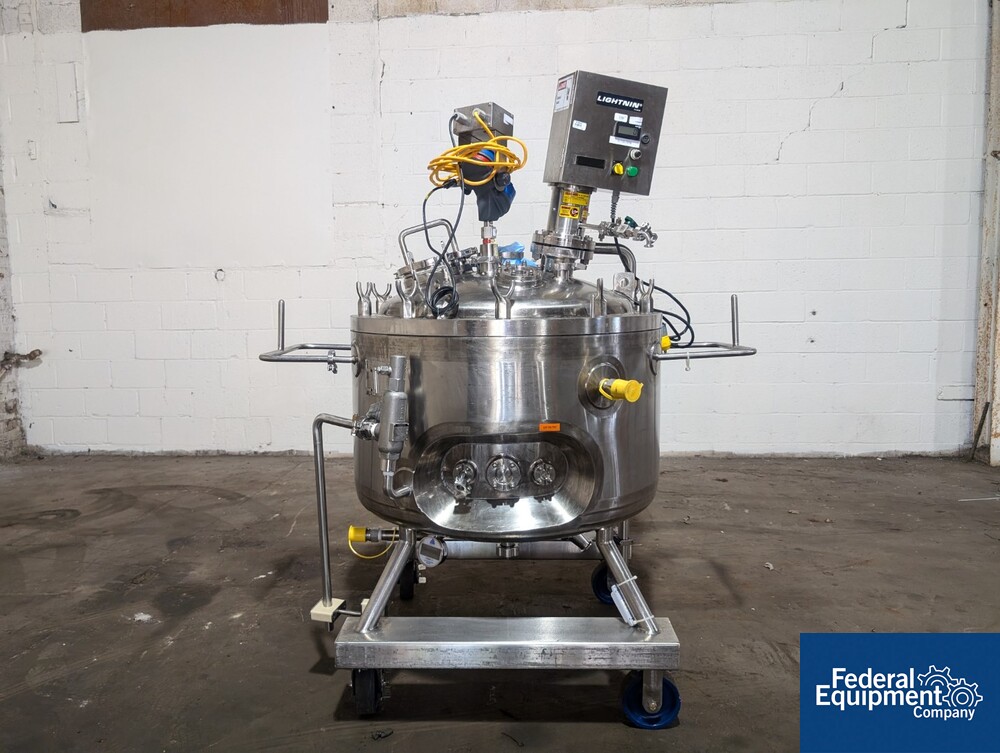 250 Liter Northland Stainless Reactor, Hastelloy C22, 45/125# | Federal ...