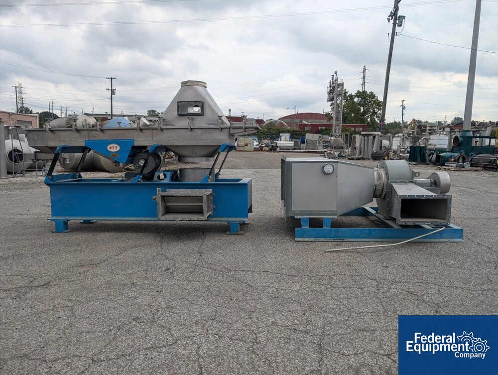 18" x 96" Witte Cooler Classifier, S/S, Model 418T | Federal Equipment ...