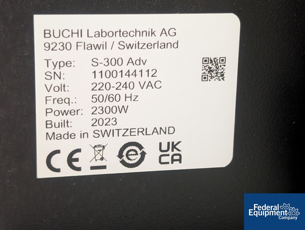 Buchi Mini Spray Dryer, Model S-300 Advanced | Federal Equipment Company