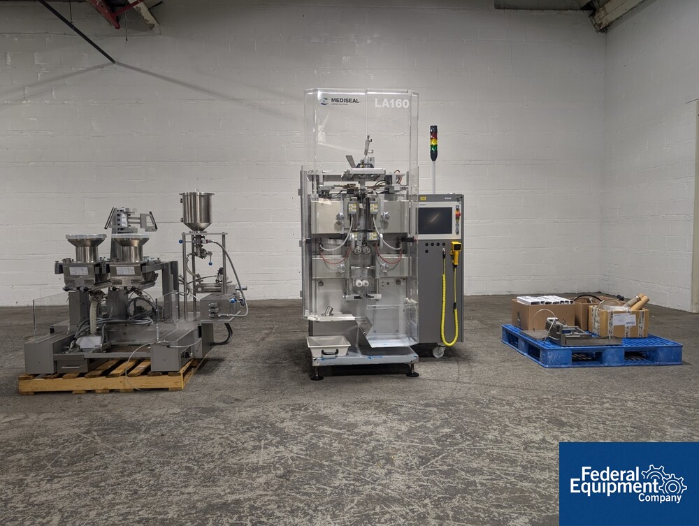 Korber Mediseal Sachet Filling Machine, Model LA160 | Federal Equipment ...