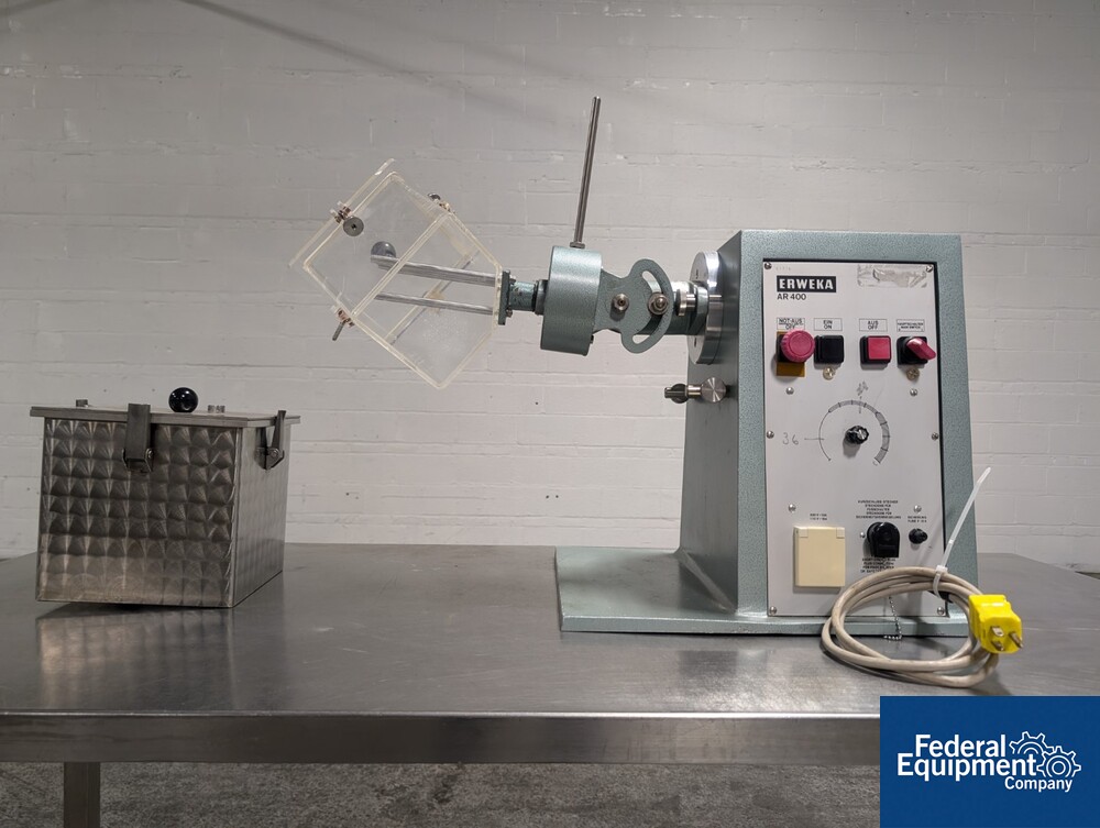 Erweka Box Bin Blender, Model AR 400 | Federal Equipment Company
