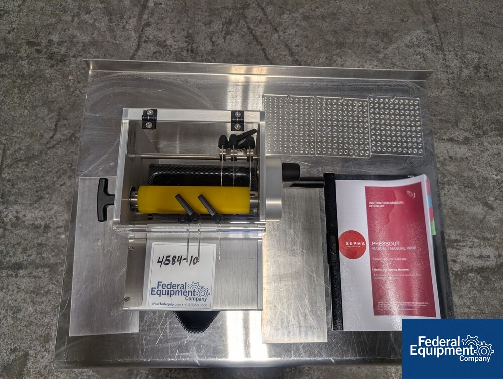 Sepha Manual Deblistering Machine, Model PRESSOUT | Federal Equipment ...