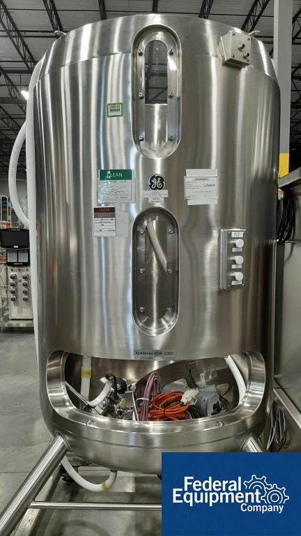 1,000 Liter GE Healthcare XDR-1000 Bioreactor | Federal Equipment Company