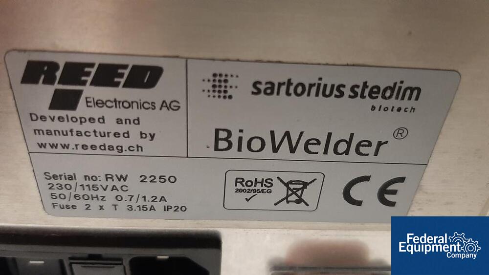Sartorius Stedim BioWelder System | Federal Equipment Company