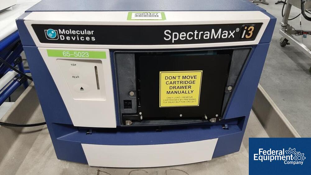 Molecular Devices SpectraMax i3x Multi-Mode Microplate Reader | Federal ...
