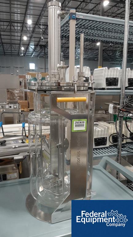 Sartorius Benchtop Glass Reactor Vessel | Federal Equipment Company