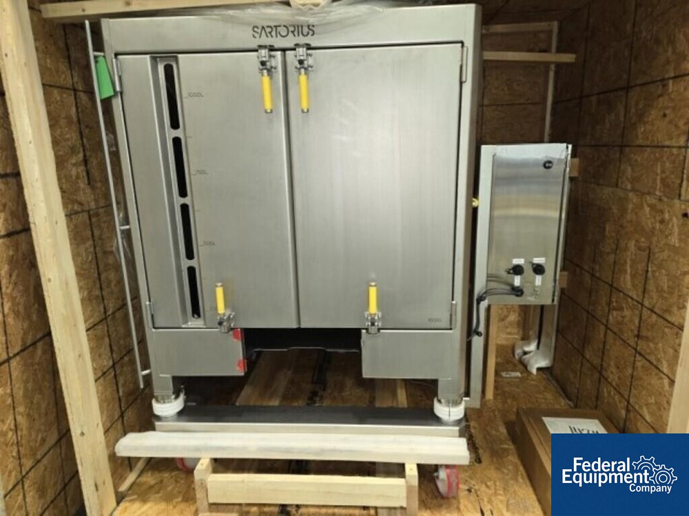 1,000 Liter Sartorius Palletank for Mixing | Federal Equipment Company