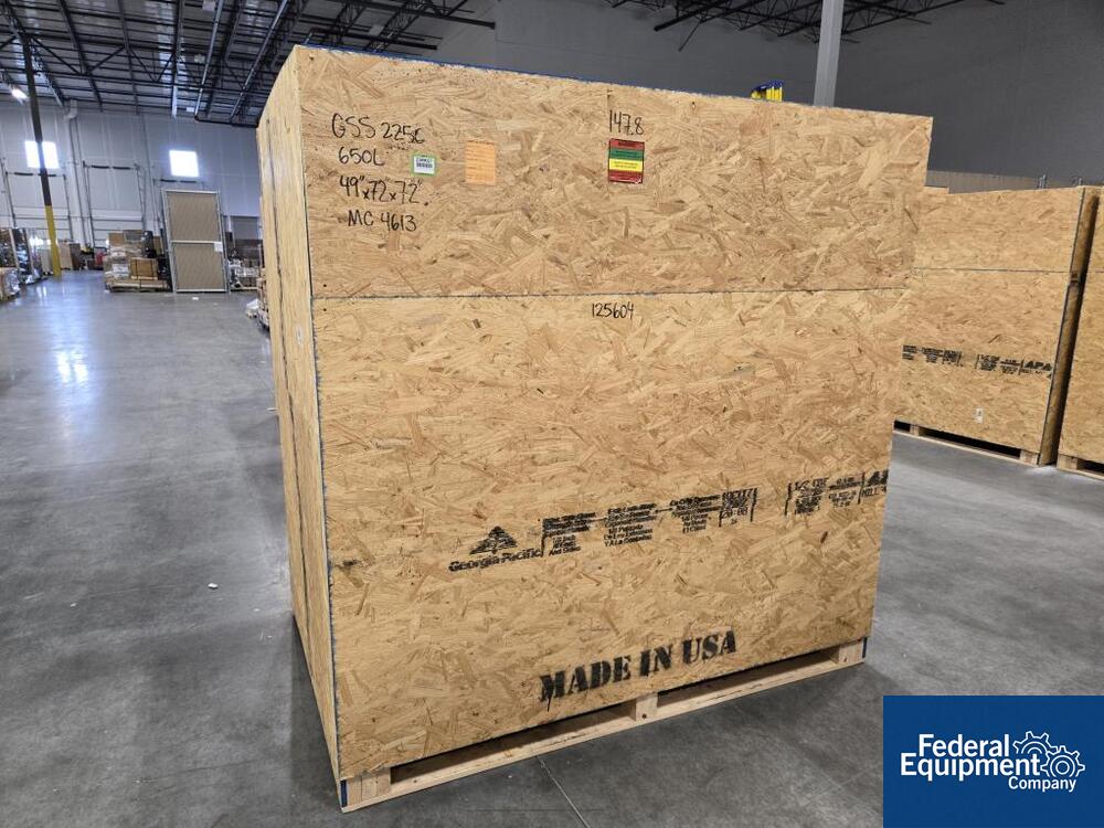 650 Liter Sartorius Palletank for Mixing | Federal Equipment Company