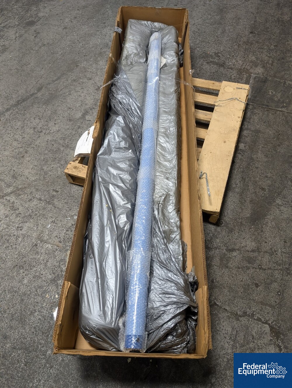 500 Gal Pfaudler Glass Steel Baffle | Federal Equipment Company