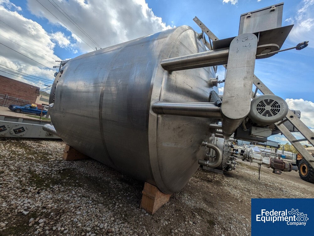 10,000 Gal Feldmeier Twin Motion Kettle, 316 S/S, 150# | Federal ...