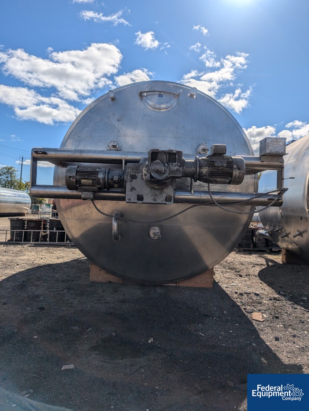 10,000 Gal Feldmeier Twin Motion Kettle, 316 S/S, 150# | Federal ...
