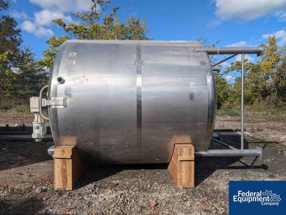 3,000 Gal DCI Mix Tank, 316 S/S | Federal Equipment Company