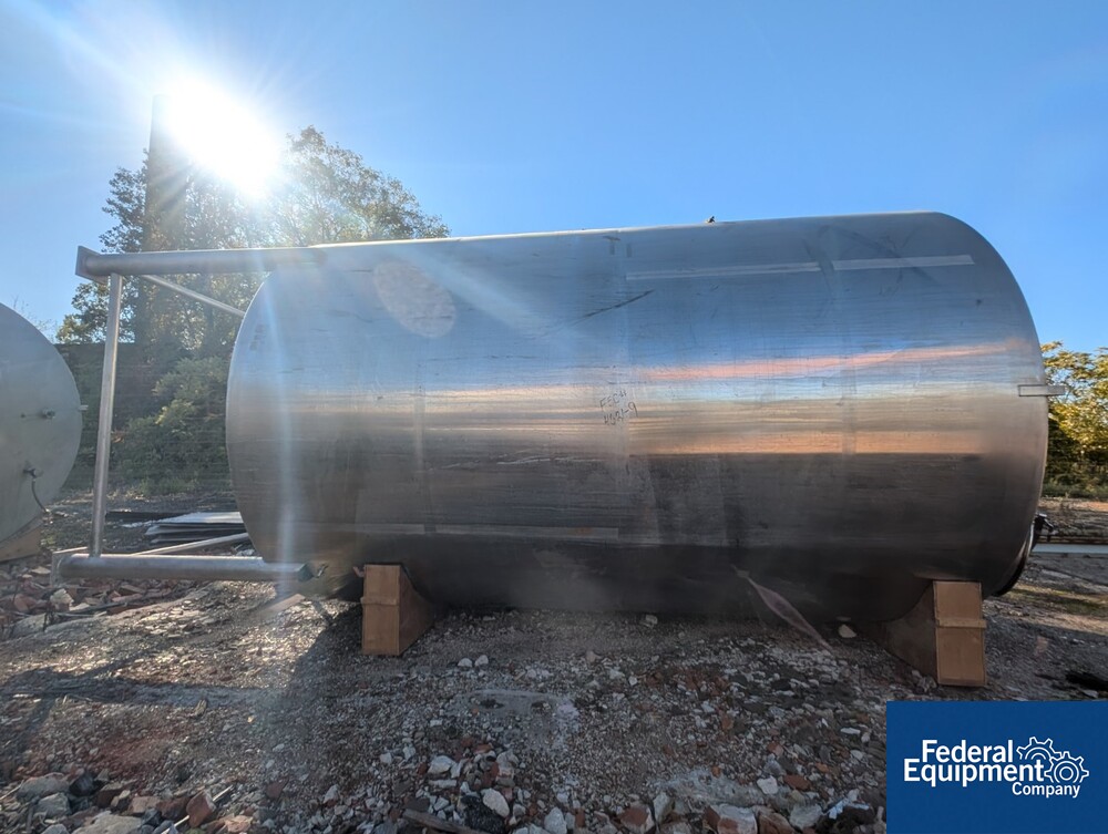 10,000 Gal DCI Storage Tank, 316 S/S | Federal Equipment Company