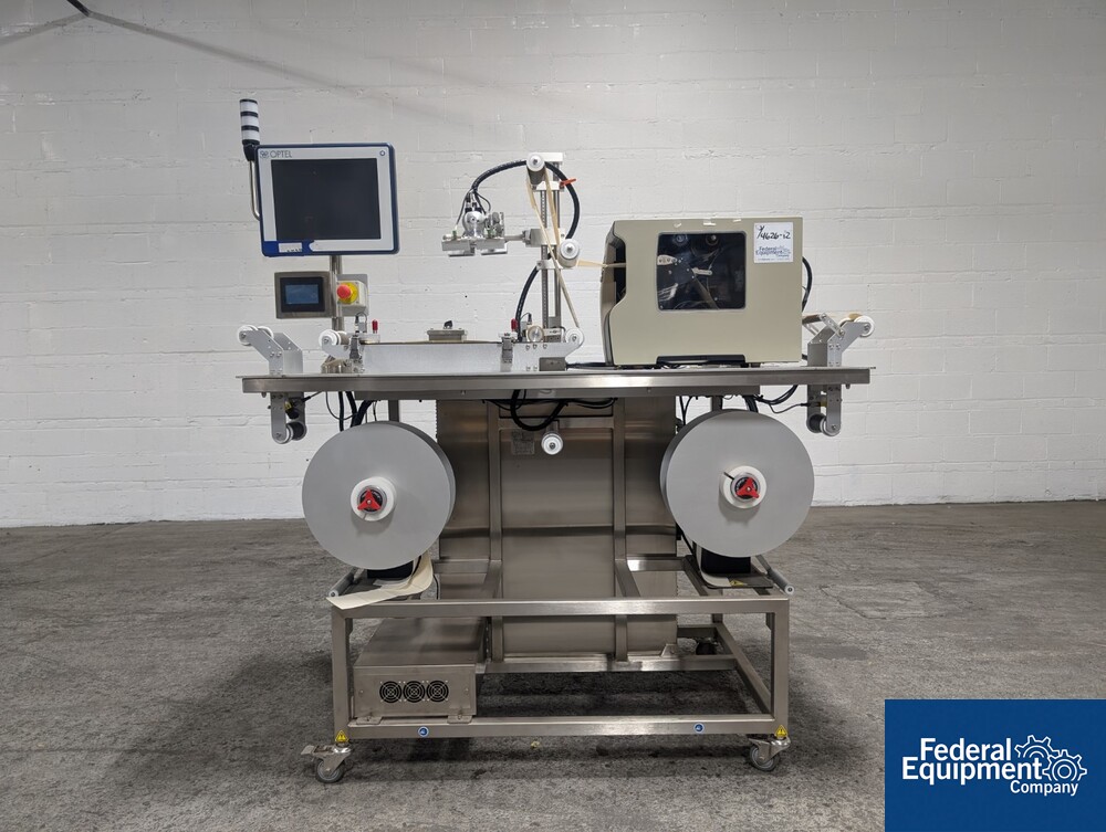 Optel Label Serialization & Inspection System | Federal Equipment Company